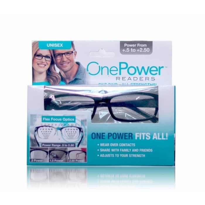 Kacamata Baca Plus Auto Focus ONE POWER READERS Unisex | Hoki Makmur